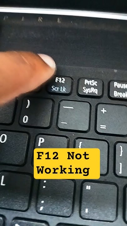 Laptop Boot Button F12 Not Working Problem in Laptop Keyboard#macnitesh ...
