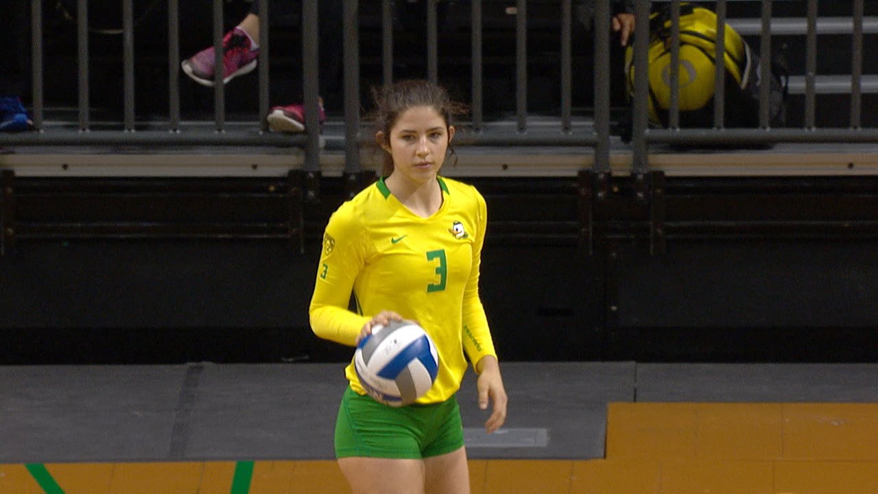 Recap: No. 20 Oregon women's volleyball takes down Arizona State - YouTube