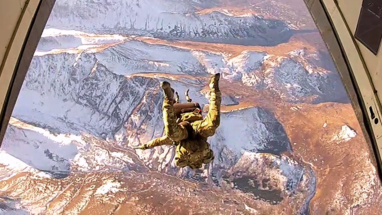 Pararescuemen Freefall Jump POV - YouTube