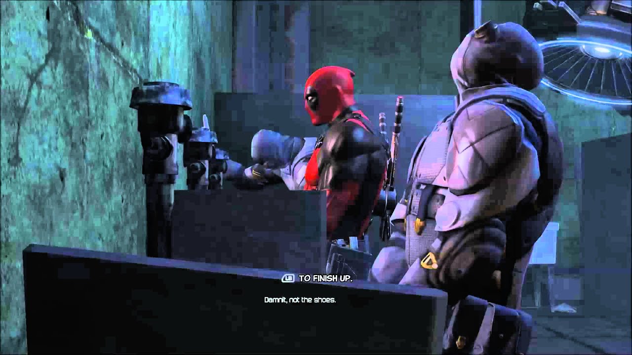 Deadpool Bathroom Scene - YouTube