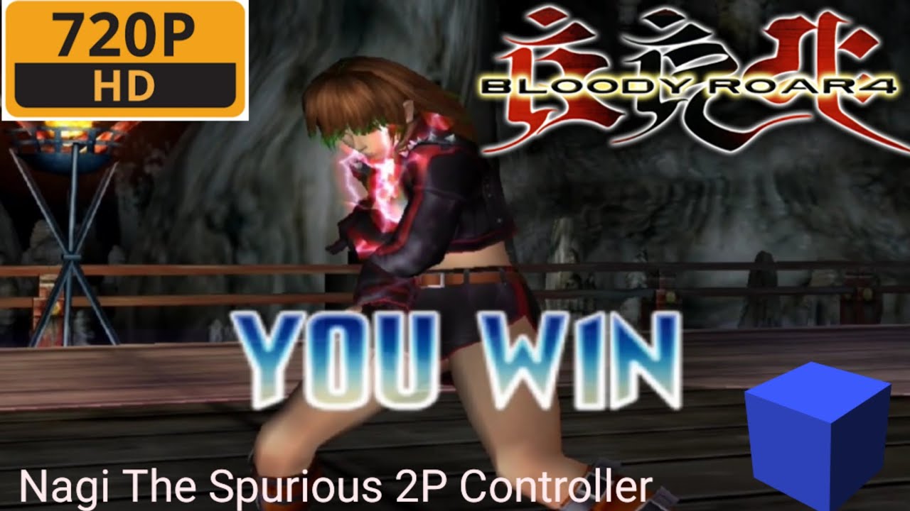 [PS2] Bloody Roar 4 Japanese - Nagi The Spurious Arcade [HD 720p] - YouTube