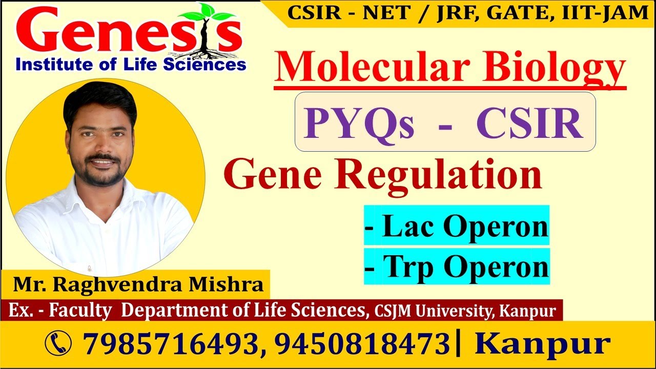 PYQs - Gene Regulation | Molecular Biology | CSIR NET/JRF | Life ...