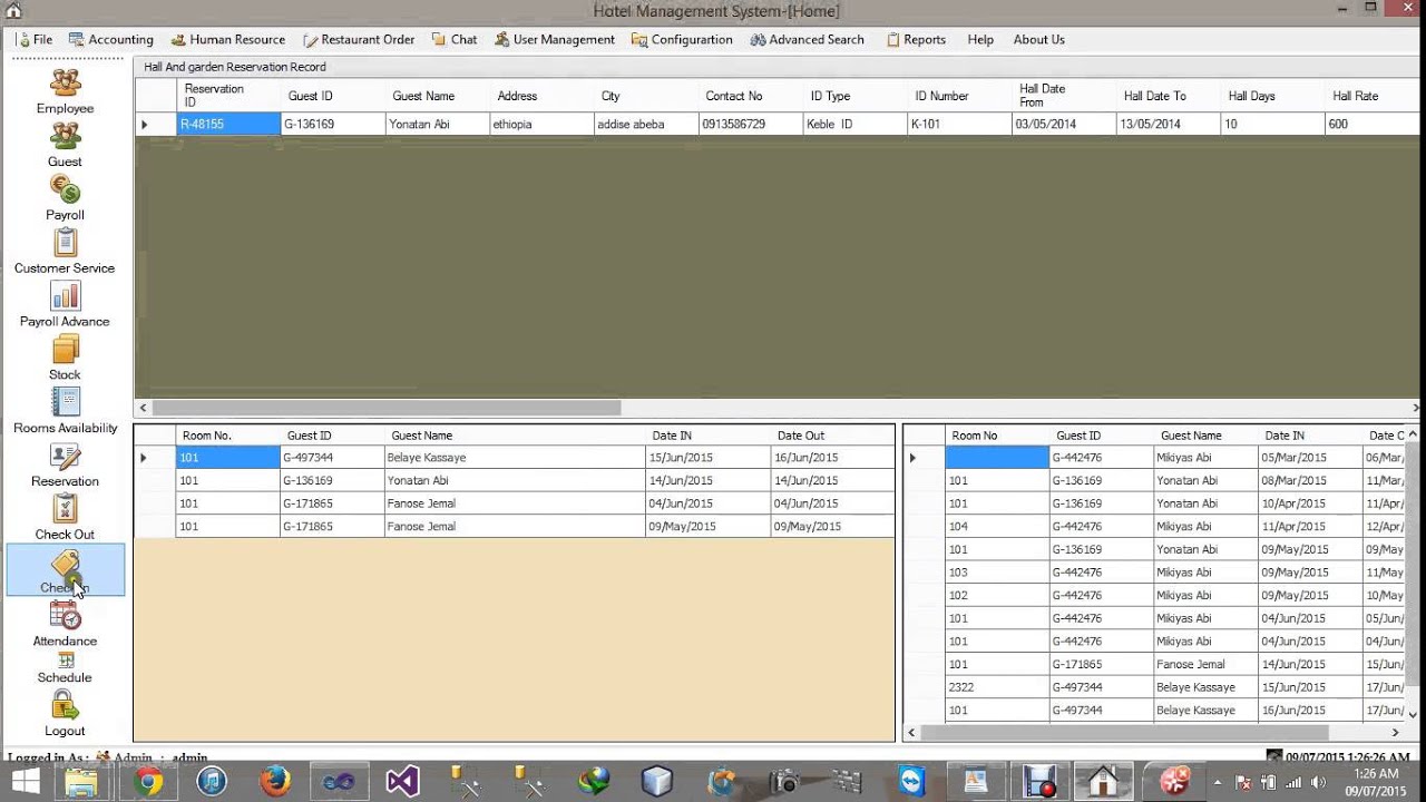 Hotel ERP System- part 2(By Original Developer) - YouTube