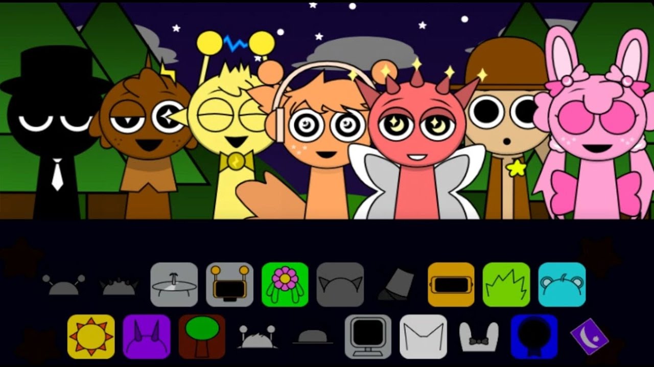 Sprunki Night Time Redrawn - YouTube