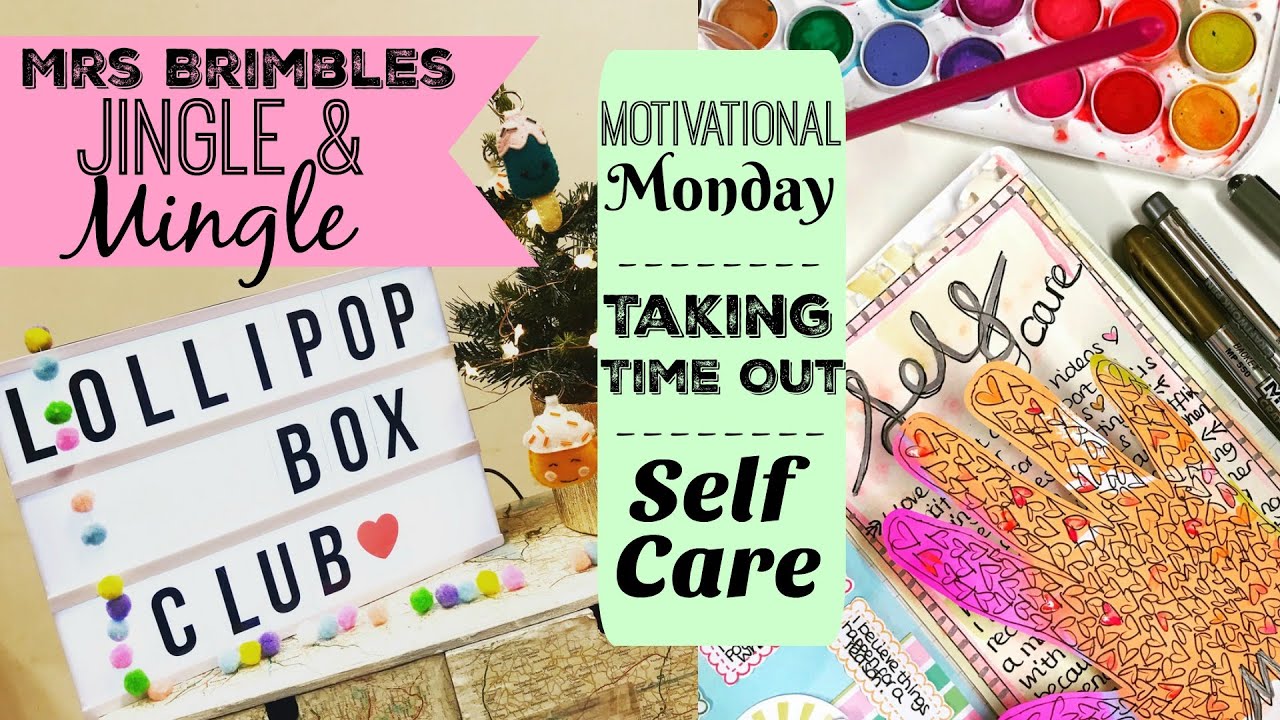 MRS BRIMBLES JINGLE & MINGLE 2018 | Self Care | Creative Journaling ...