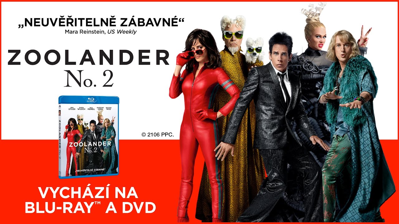 Zoolander No. 2 (2016) HD trailer CZ - YouTube