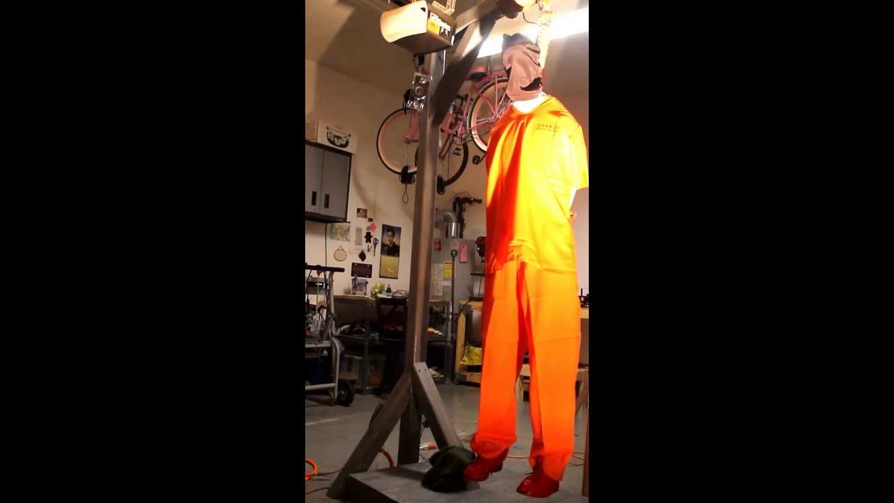 Hangman Halloween Prop by Ghostman6868 - YouTube