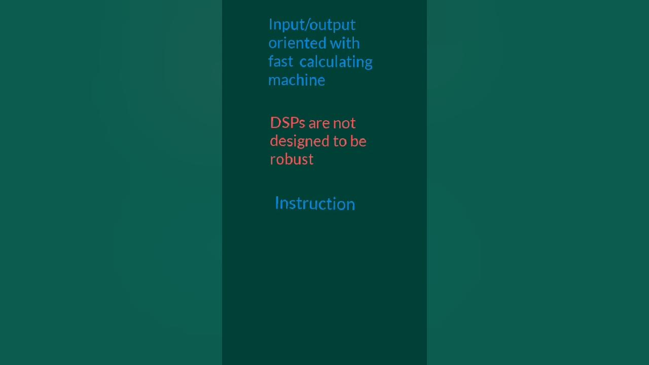 [HINDI] How does microcontroller differ from DSP | microcontroller Vs ...