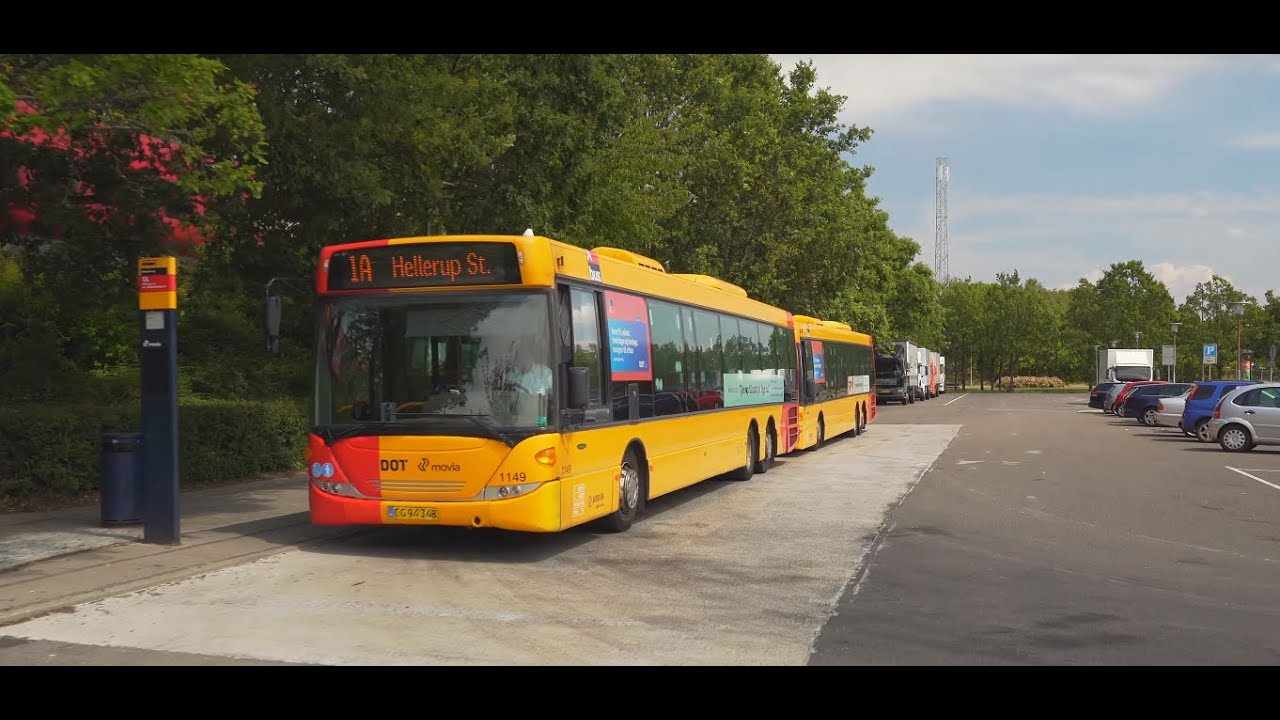 Denmark, bus ride from Avedøre to Copenhagen Central Station (2of2 ...