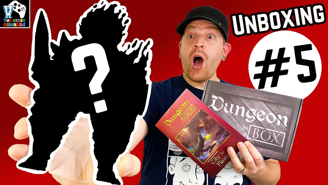 Dungeon In A Box Unboxing #5 and MASSIVE Mini figure REVEAL!! + Winter ...