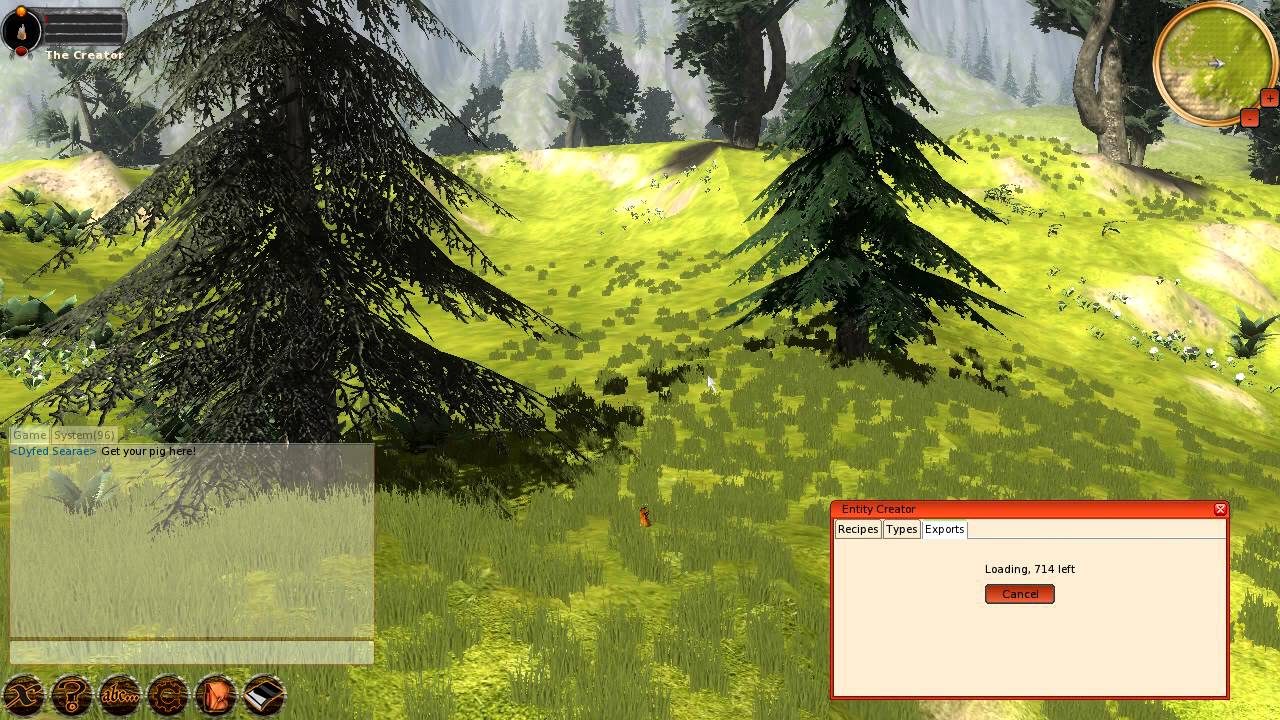 Worldforge Ember - Export and import of entities - YouTube
