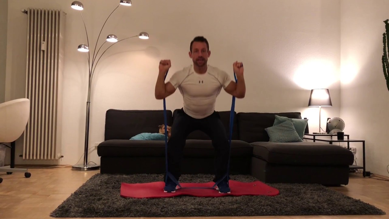 CLX Theraband Workout Arne Derricks - YouTube