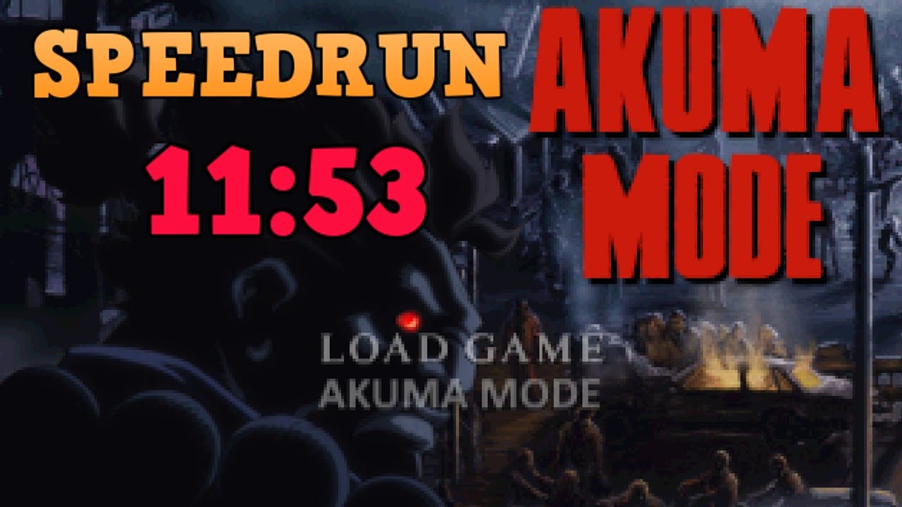 Resident Evil 2 (1998) - Akuma Mode Speedrun - 11:53 - YouTube