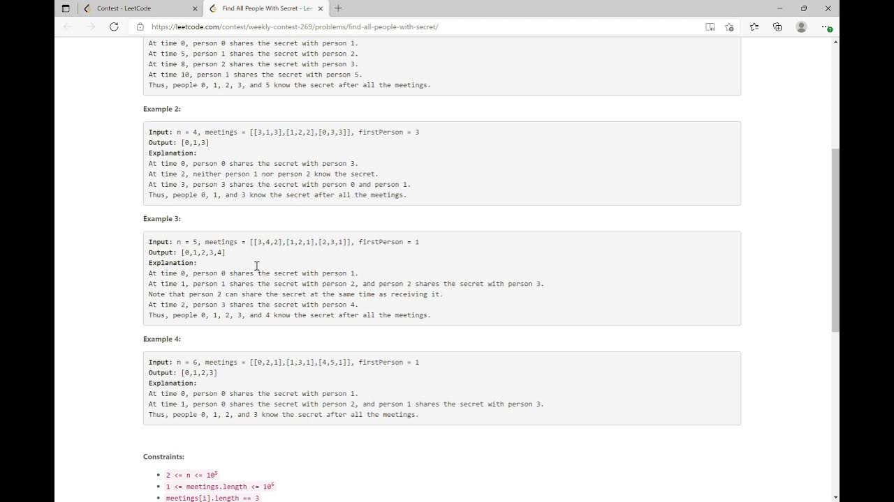 [27th] Returning with Leetcode Weekly 269! - YouTube