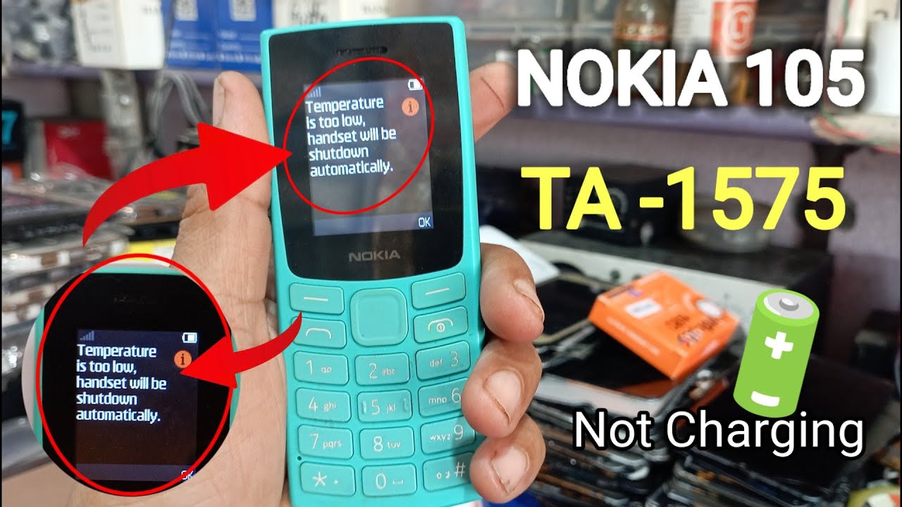 How to Solve Nokia ta1575 Temperature Too Low Issue || Nokia ta 1575 ...