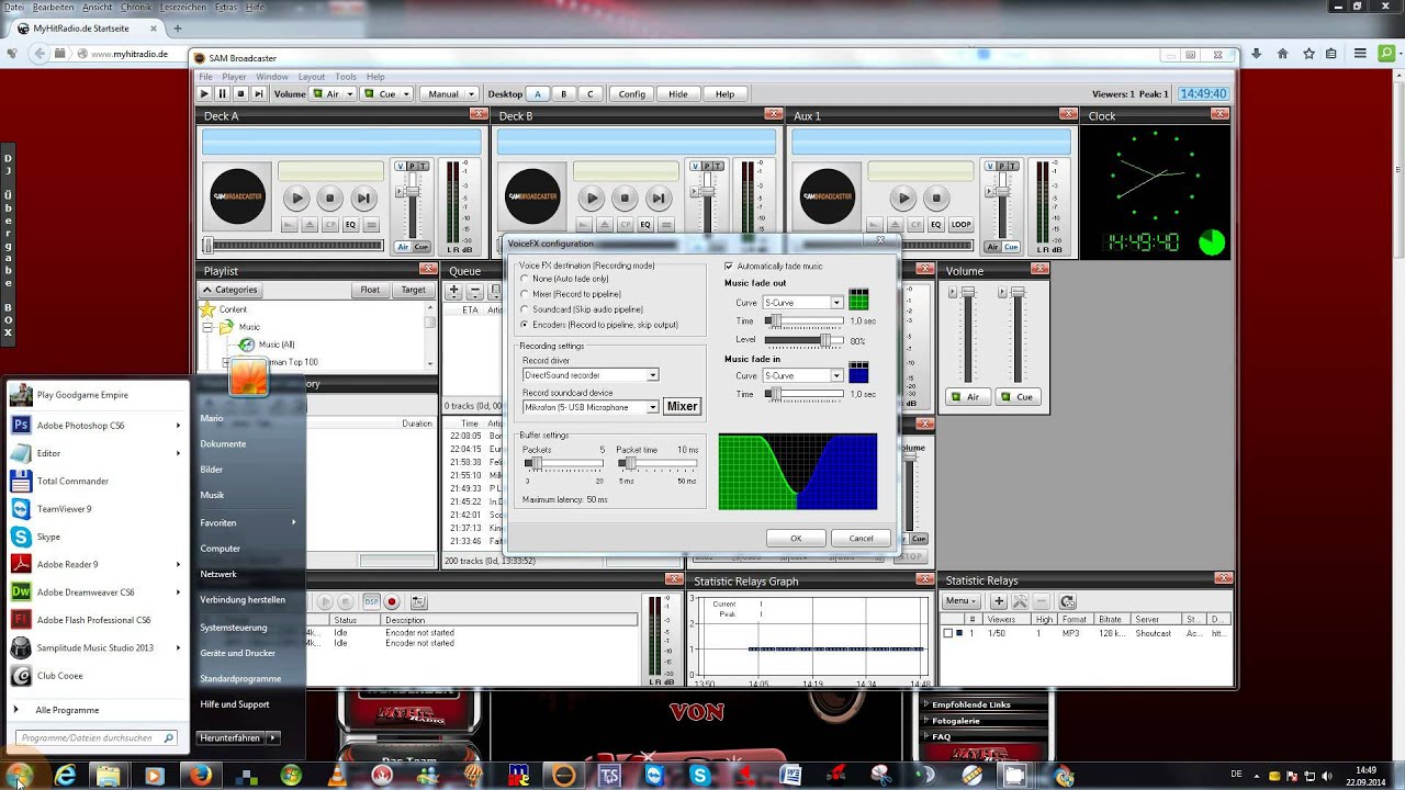 myhitradio tutorial sam microphone - YouTube
