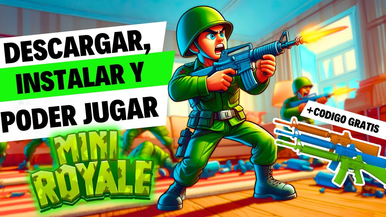 COMO DESCARGAR, INSTALAR Y PODER JUGAR MINI ROYALE - YouTube