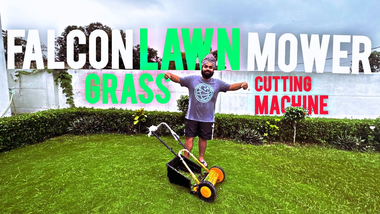 FALCON LAWN MOWER GRASS CUTTING MACHINE #grasscuttingmachine #lawncare ...