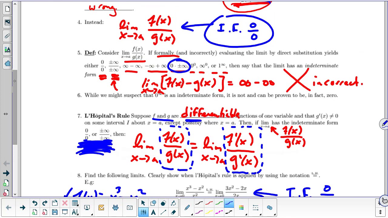 Sec. 4.4 Indeterminate Products - YouTube