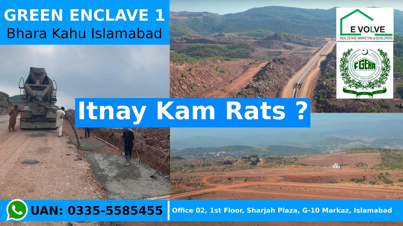 Plots Available for Sale in FGEHA Green Enclave 1 Bhara Kahu Islamabad ...