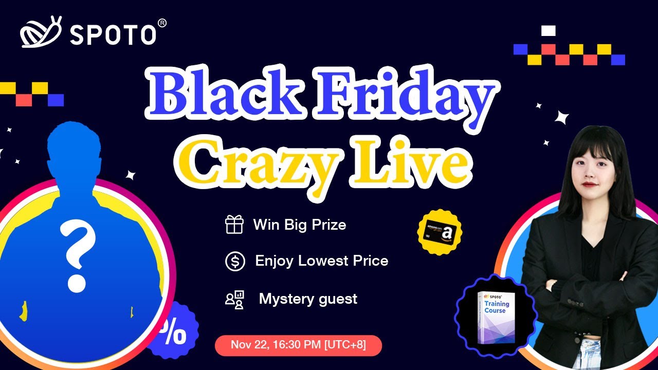 SPOTO Live | Black Friday Crazy Live Sale, Lowest Price of 2022 - YouTube