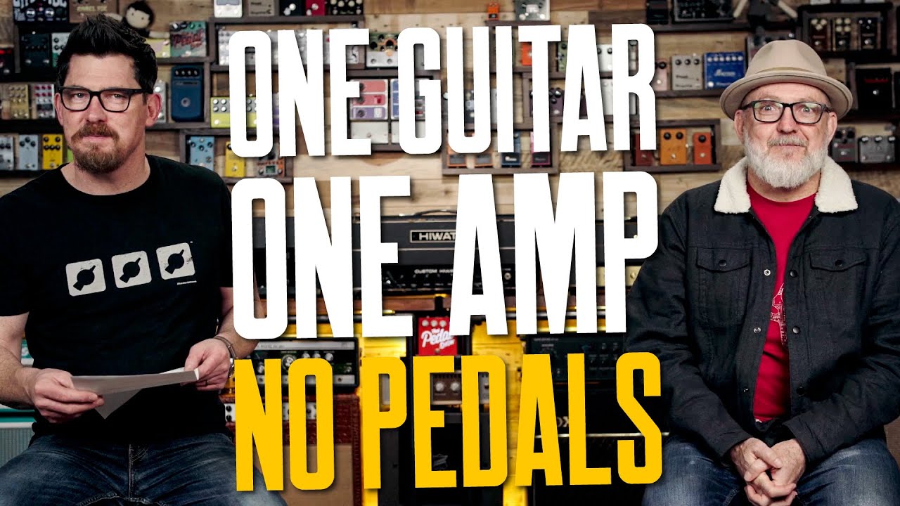 One Guitar, One Amp, No Pedals Challenge – Dan Vs Mick - YouTube