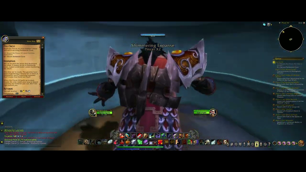 World of Warcraft: Full Circle - Quest ID 26219 (Gameplay/Walkthrough) - YouTube