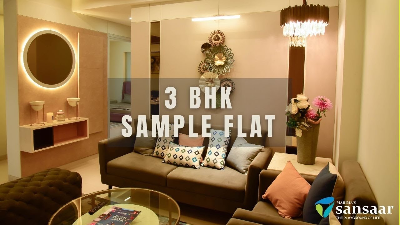 Mahima’s Sansaar 3 BHK Luxurious Flat Interior View | Mahima Group ...