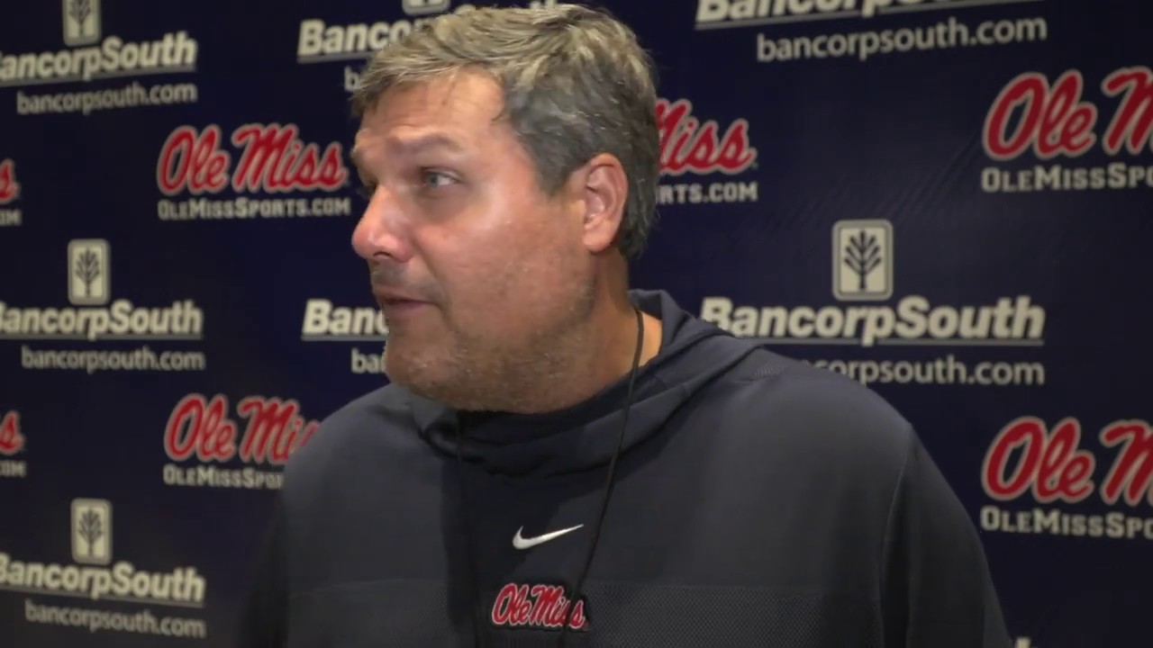 Football - Matt Luke Interview (10-30-19) - YouTube