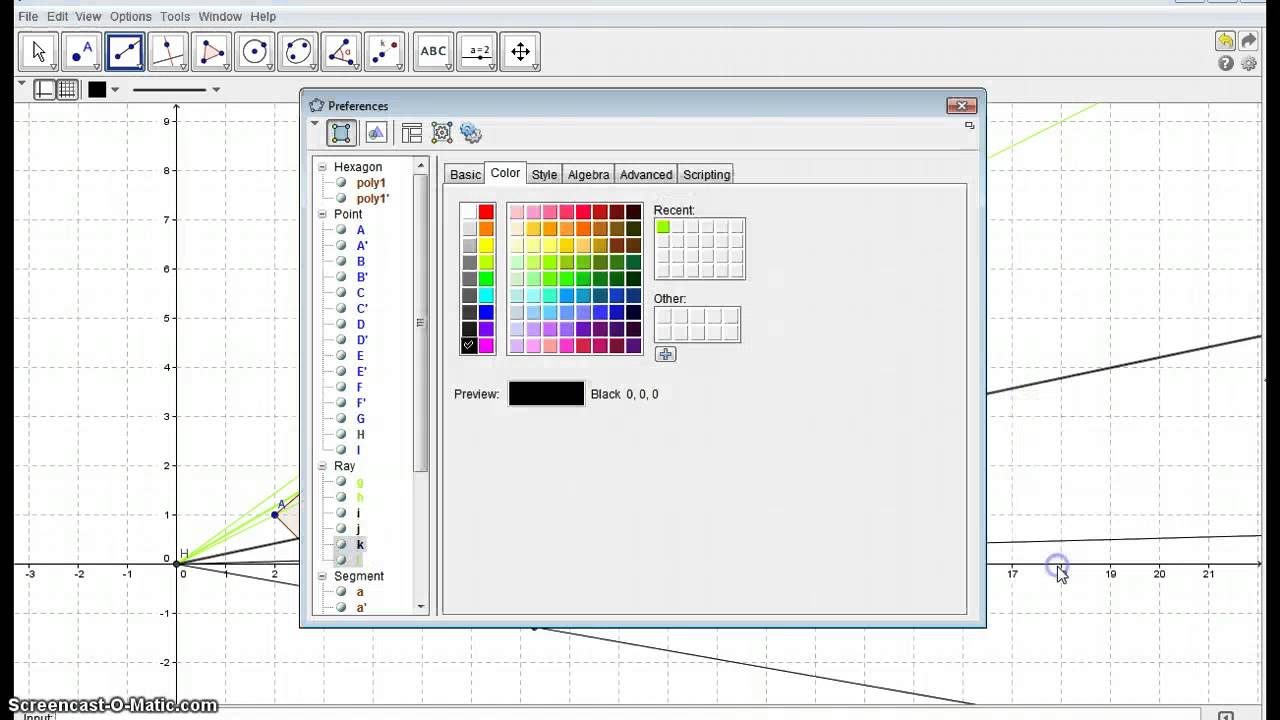 Let's practice Dilations on GeoGebra - YouTube