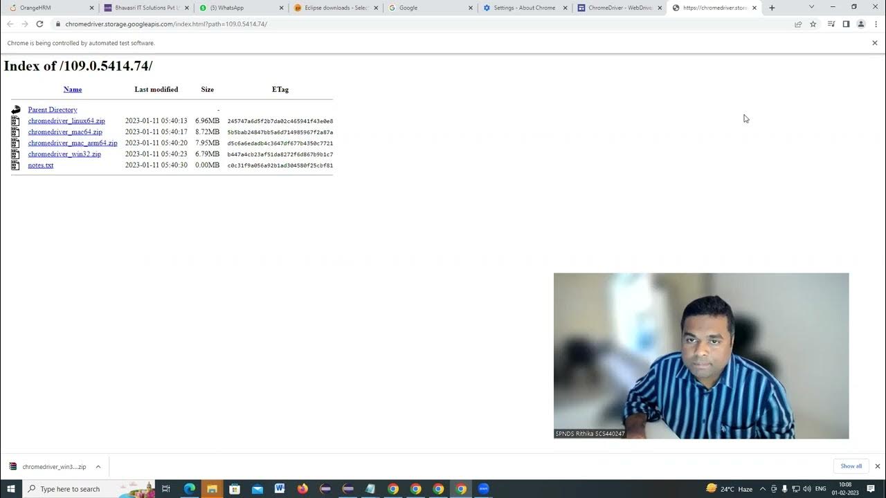 Selenium Installation Part2 Selenium Proxy Interview support Sudhakar +91-9294052778 - YouTube