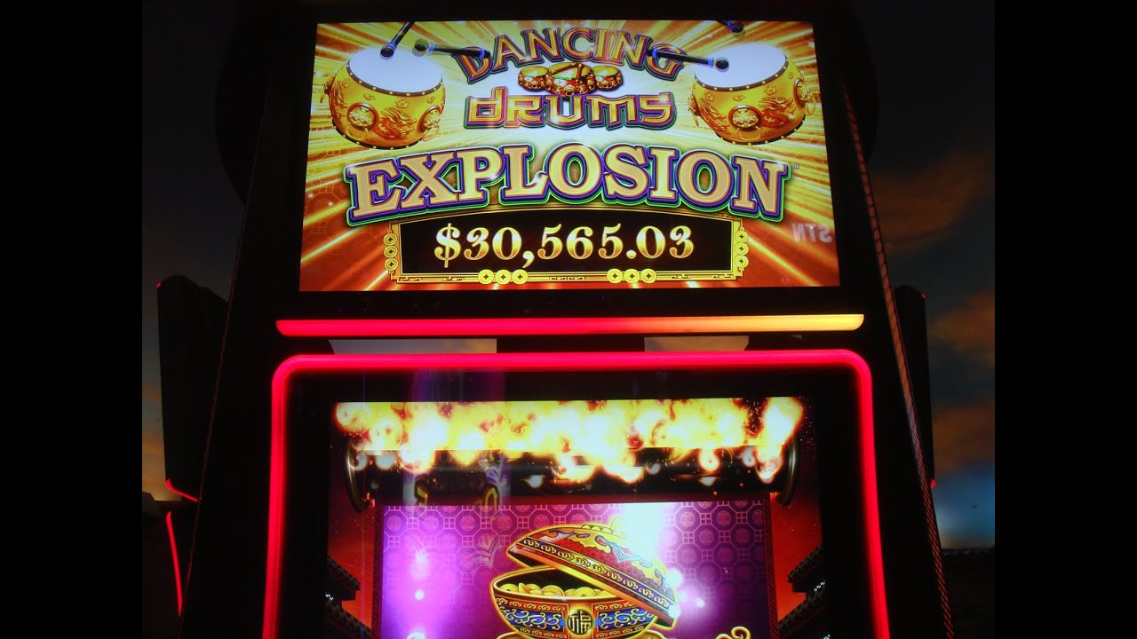 DANCING DRUMS EXPLOSION Las Vegas Slots game - YouTube