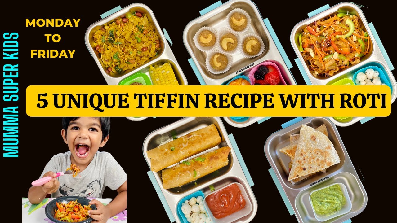 रोज बच्चो के टिफ़िन में क्या दे,अब टेंशन ख़त्म,5 Tiffin Recipe for Kids ...