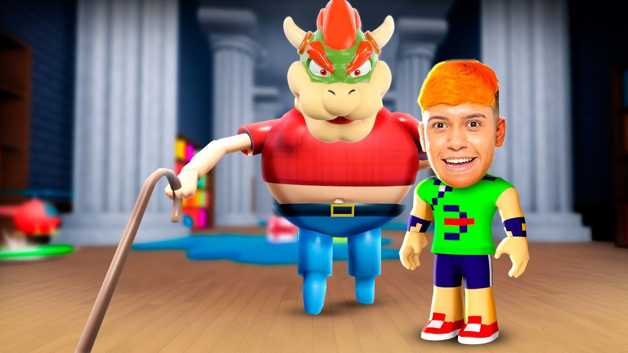 ESCAPE DO CASTELO DE ARMADILHAS DO BOWSER NO ROBLOX!! (Mario) - YouTube