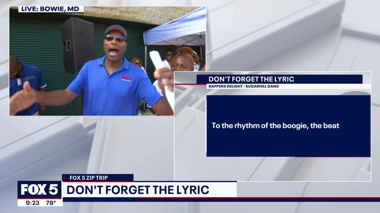 Wisdom raps the iconic "Rapper's Delight" - YouTube