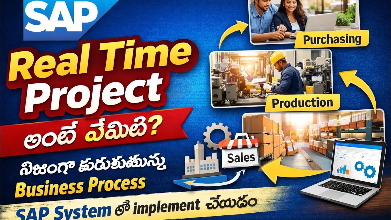 SAP REAL-TIME TRAINING FOR ALL SAP MODULES - YouTube