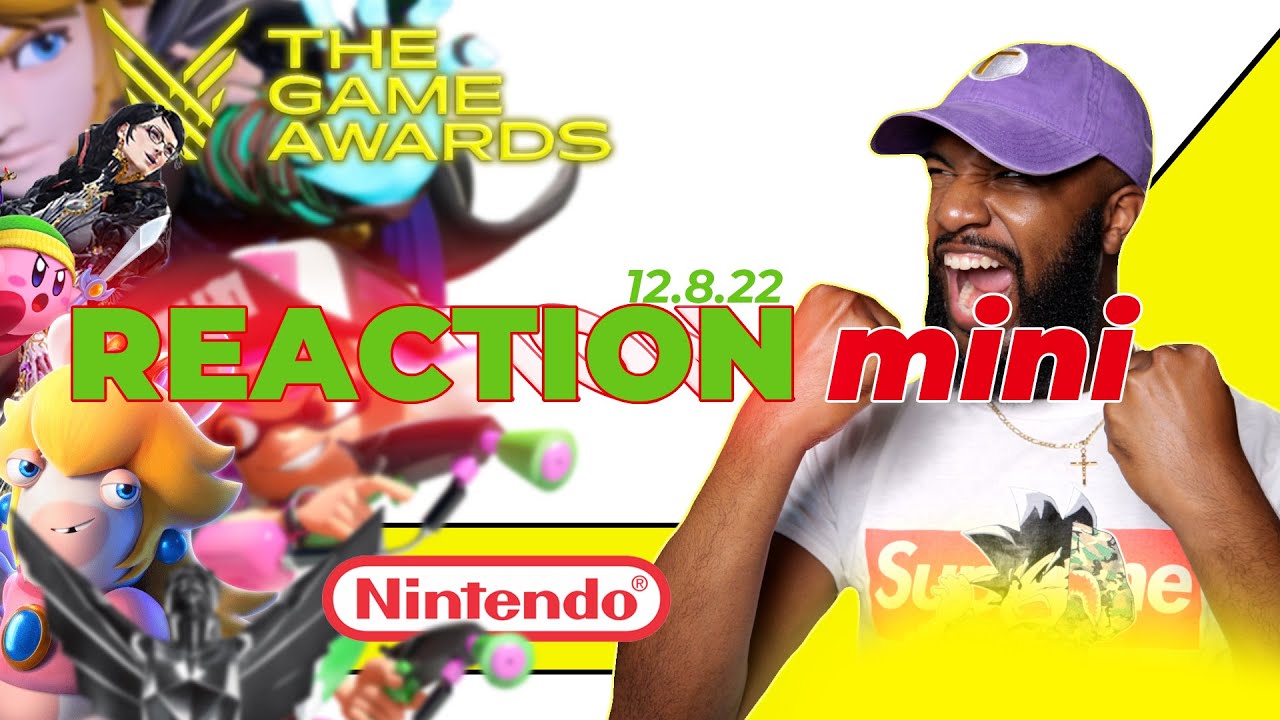 🏆 ALL Nintendo WINS @ 2022 Game Awards | Live Replay [REACTION mini ...