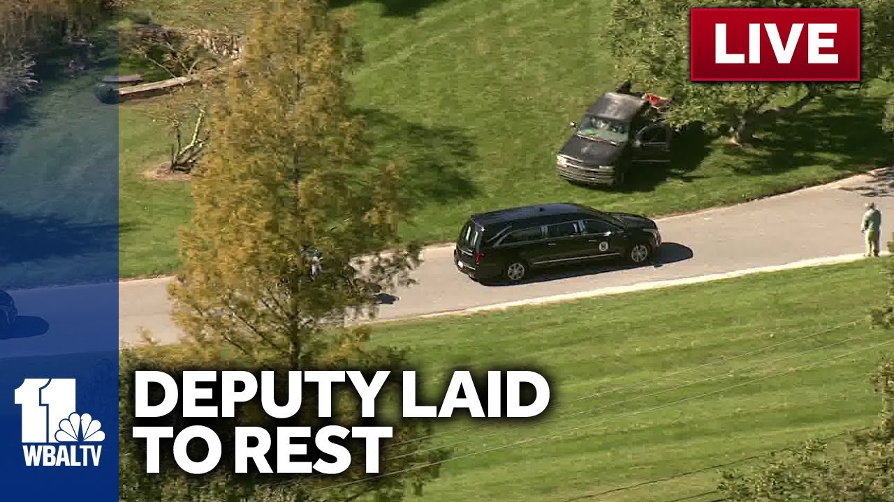 LIVE: SkyTeam 11 is over the funeral procession for Deputy Ryan Demby ...