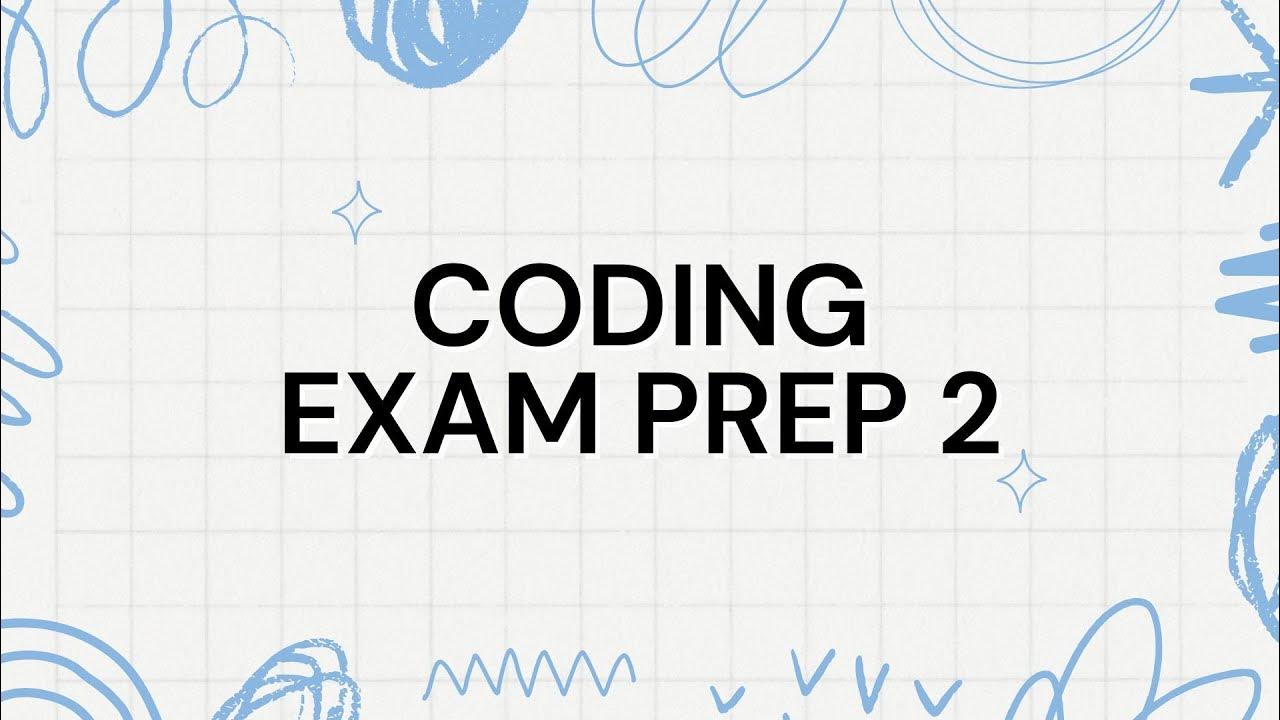 Exam Prep - Lesson 2 (PYTHON); inputs and variables (why do we need them?) - YouTube