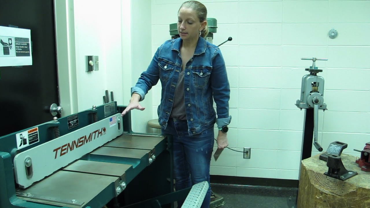 Using a Stomp Shear - YouTube