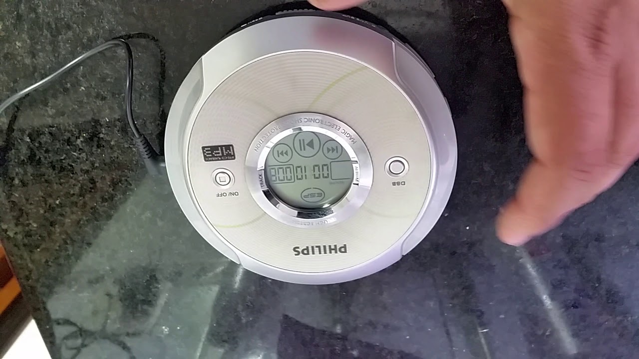Discman Philips Mod Raro exp 2581 - YouTube