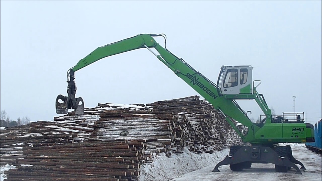 SENNEBOGEN 830 - YouTube