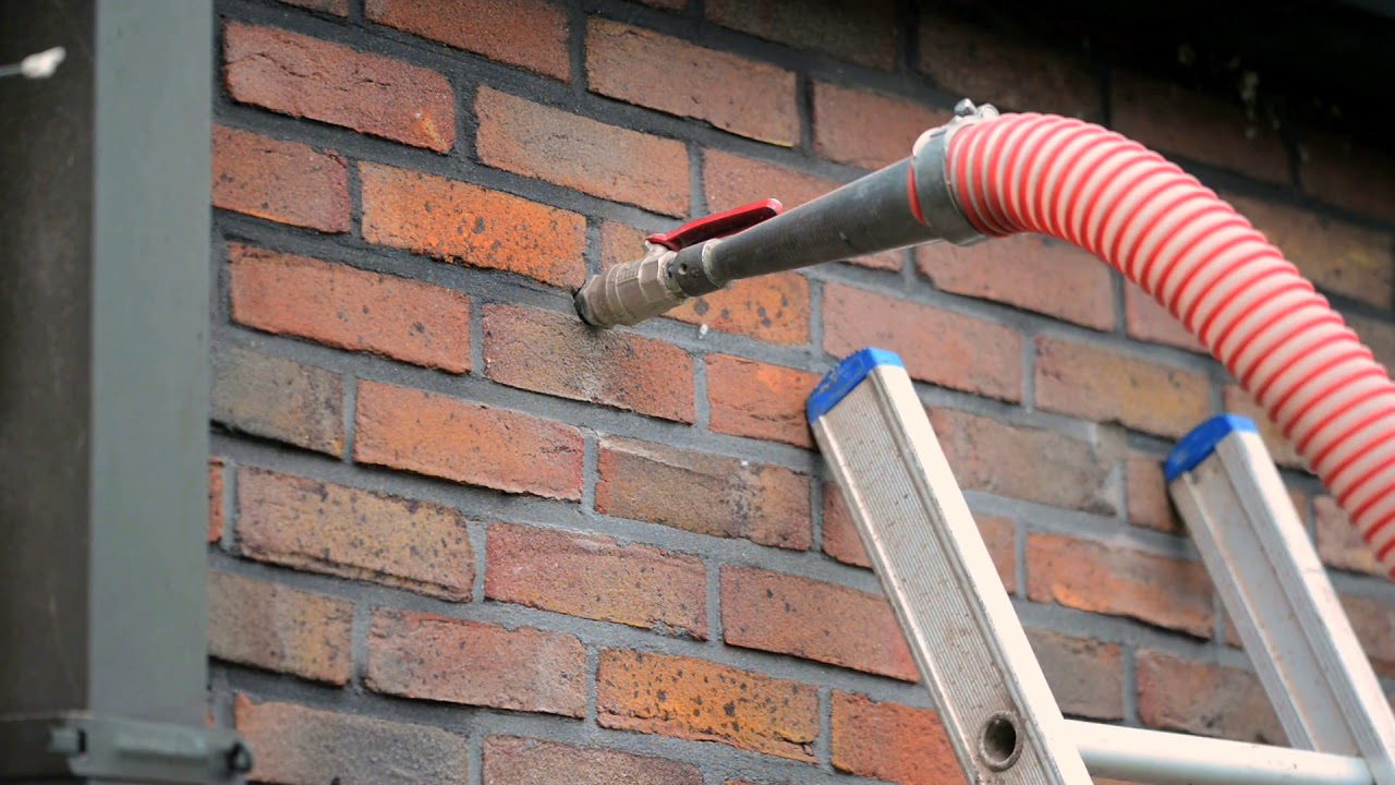 Cavity Wall Insulation example - YouTube