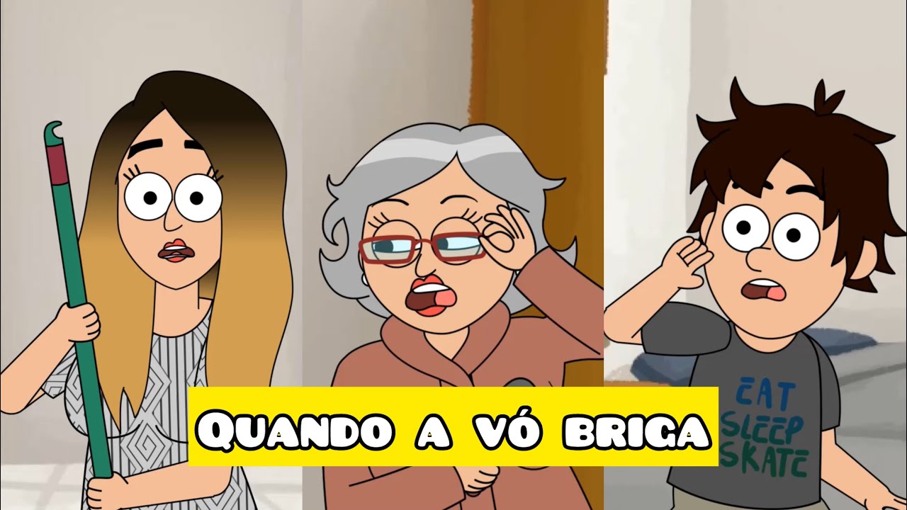 QUANDO A VÓ BRIGA - TUTU E TUTUZINHO Episódio 24 (ANIMAÇÃO) - YouTube