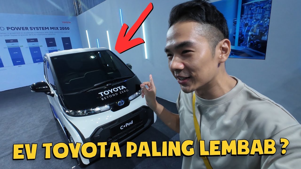 KERETA EV BOLEH JALAN LAJU 60 JER. BAIK BELI BASIKAL | Toyota C+Pod di ...