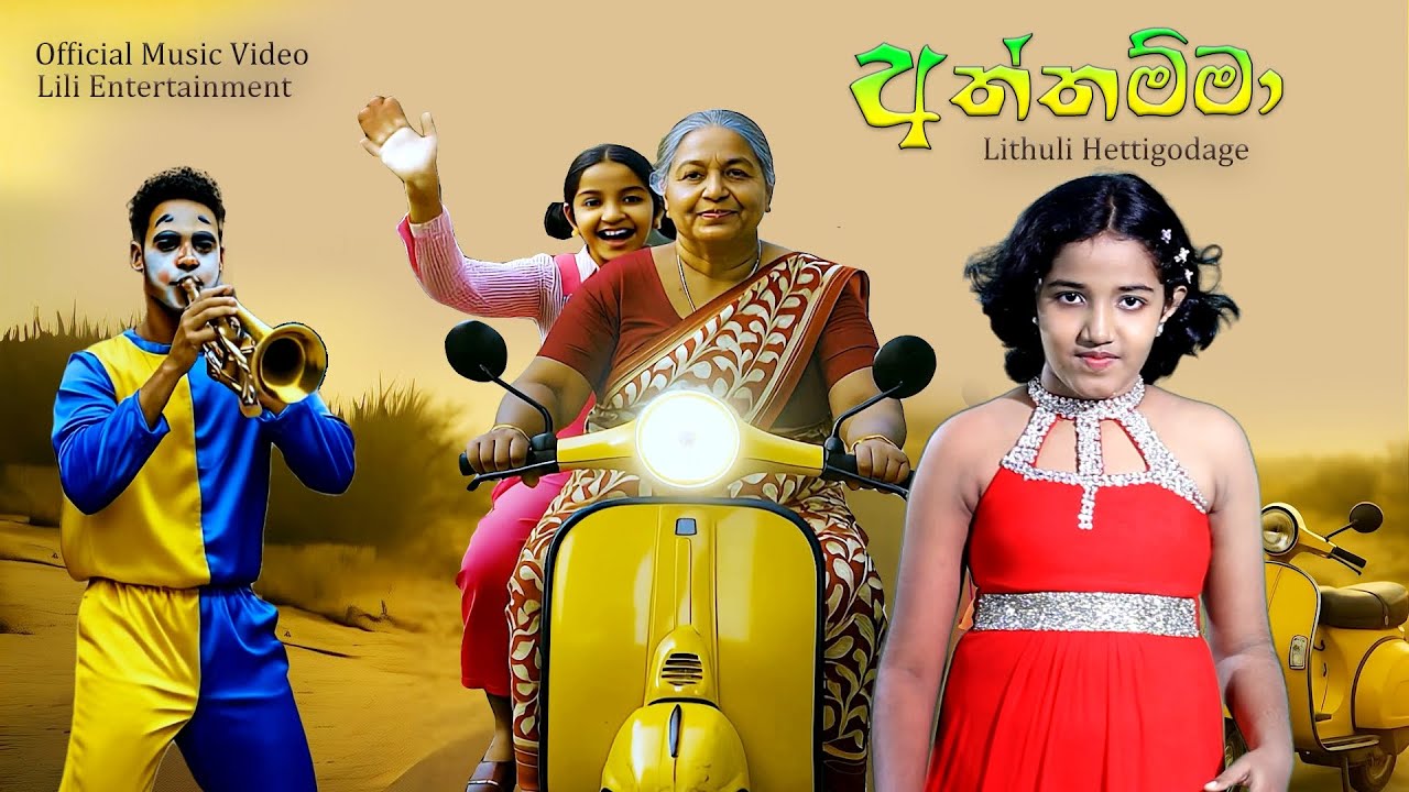 Aththamma ( අත්තම්මා ) - Lithuli Hettigodage | Official Sinhala Music ...