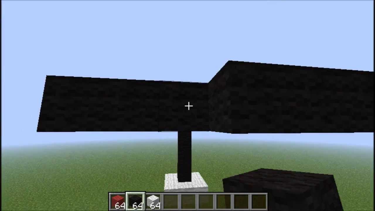 Como construir um avião no Minecraft Parte 1 - YouTube