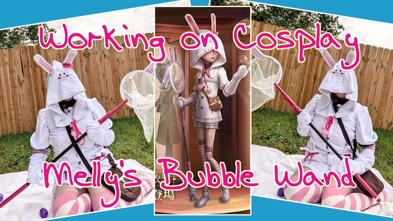 Working on Cosplay - Identity V Entomologist's Cony Skin Bubble Wand ...