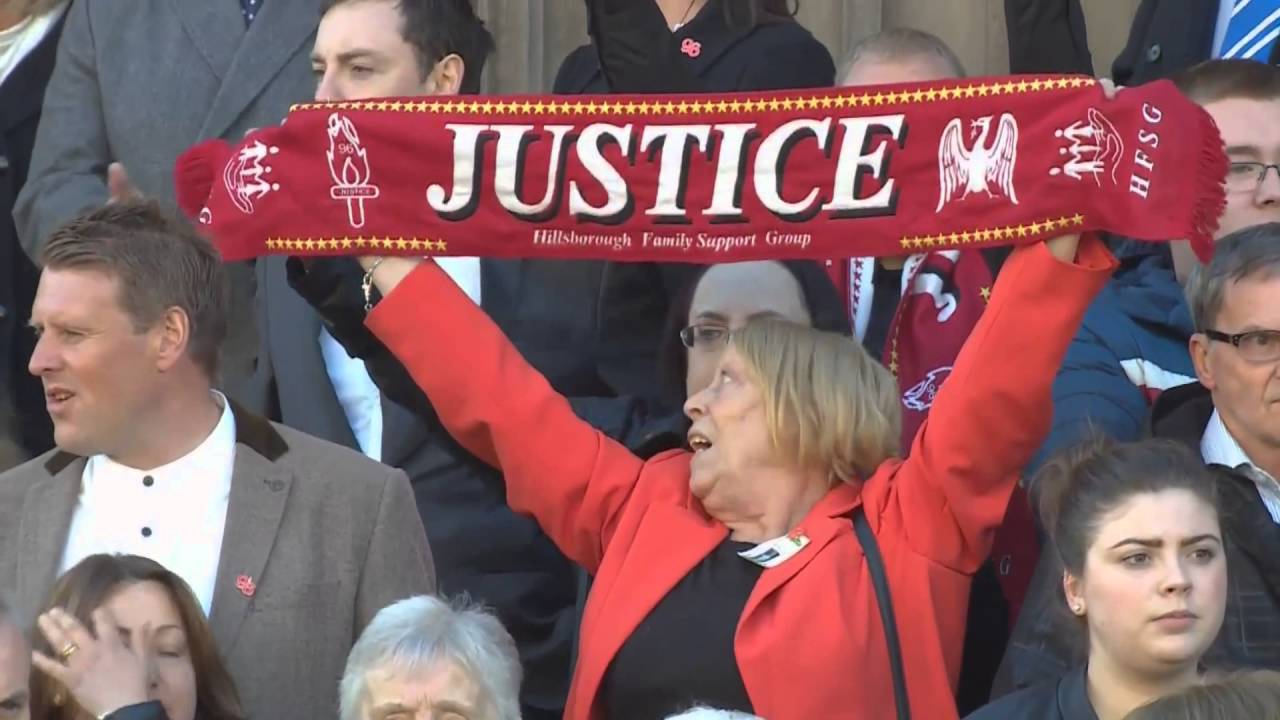 Hillsborough vigil: Liverpool pays tribute - YouTube