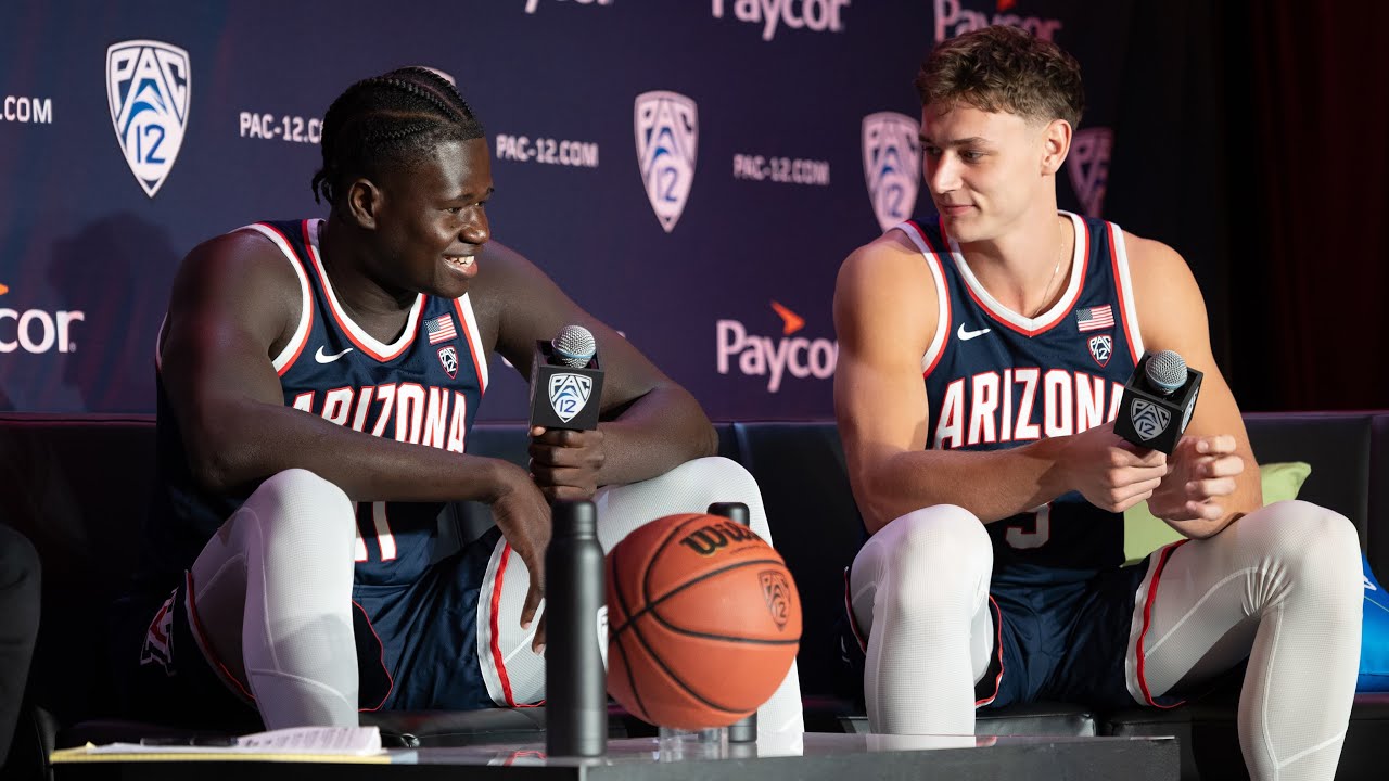 Oumar Ballo and Pelle Larsson Press Conference | 2023 Pac-12 Men’s ...